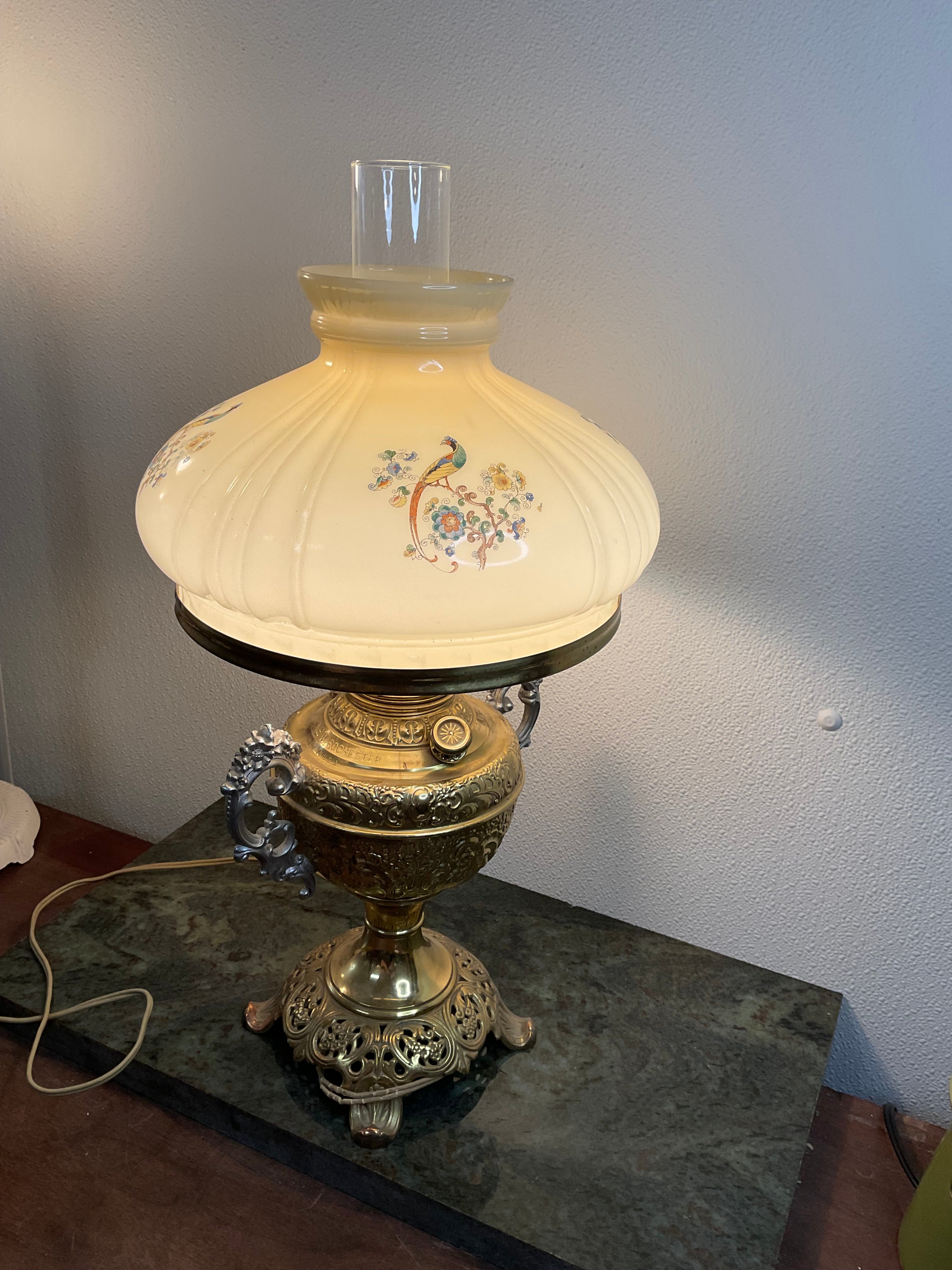 Vintage The New Rochester Lamp Electrified – The Rusty Fork